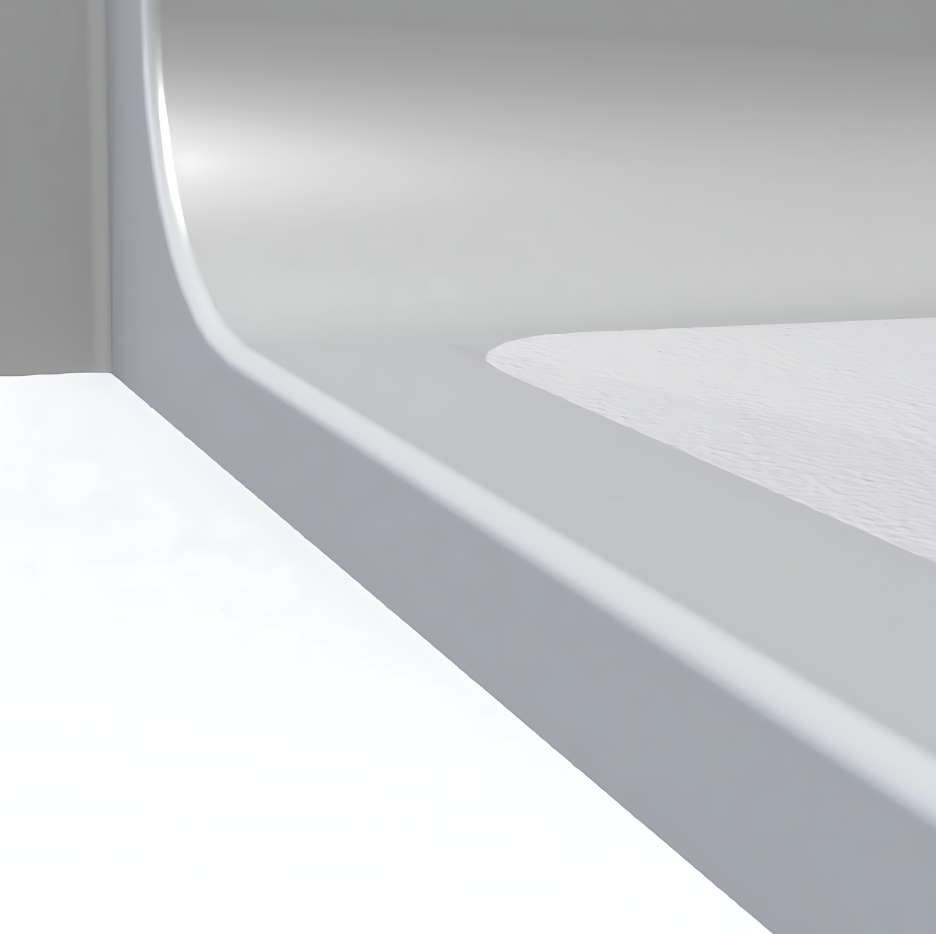 Barrier-Free Corner Shower | 48"x48" Subway Tile