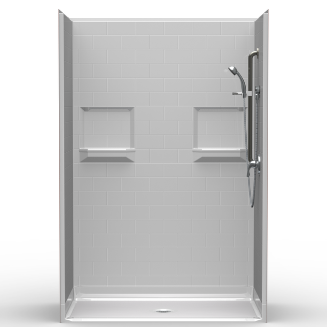 54x30 Barrier-Free Shower Kit – QS-5LBS5430B75B